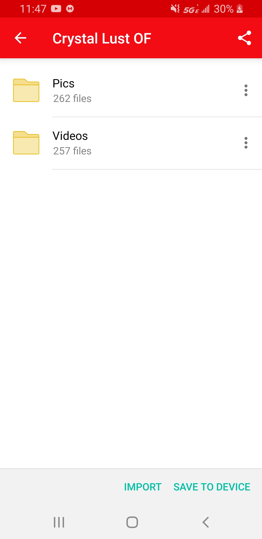 Got huge crystal lust leak of all her onlyfans content dm for prices must be cashapp ready ...