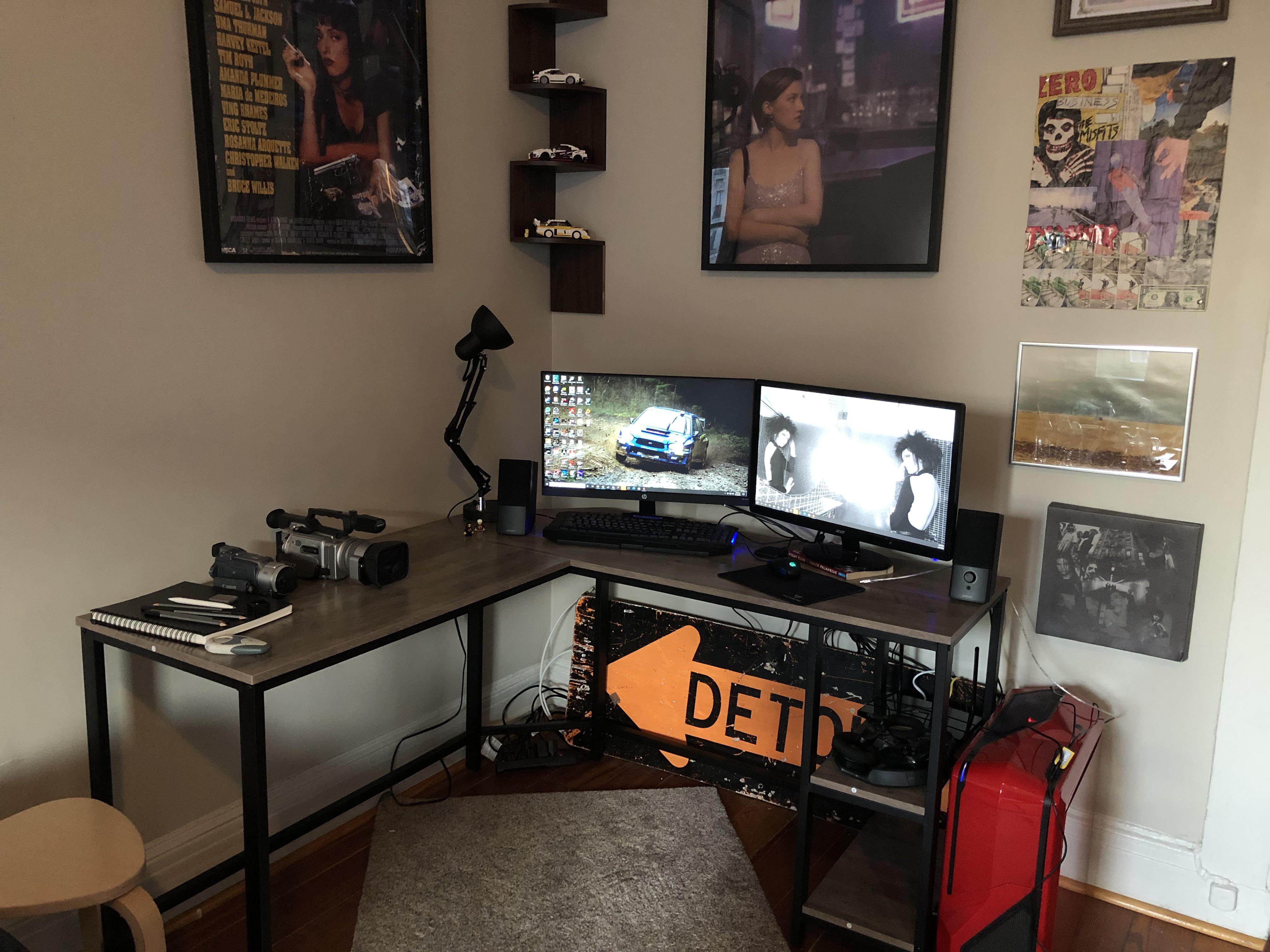 got my first place and setup my corner, any recommendations? | Scrolller