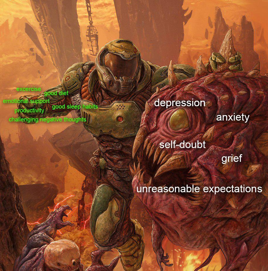 Gotta love doom guy | Scrolller