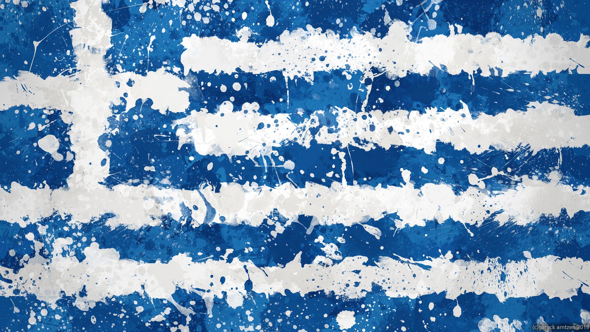 Greek Flag Wallpaper I made [1920x1080] | Scrolller