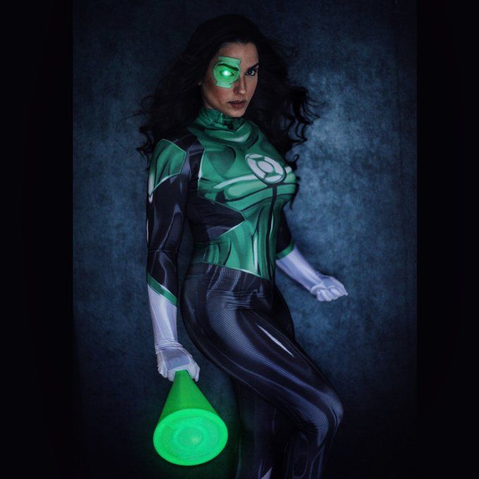 Green Lantern Jessica Cruz (By @lis.wonder - IG) | Scrolller