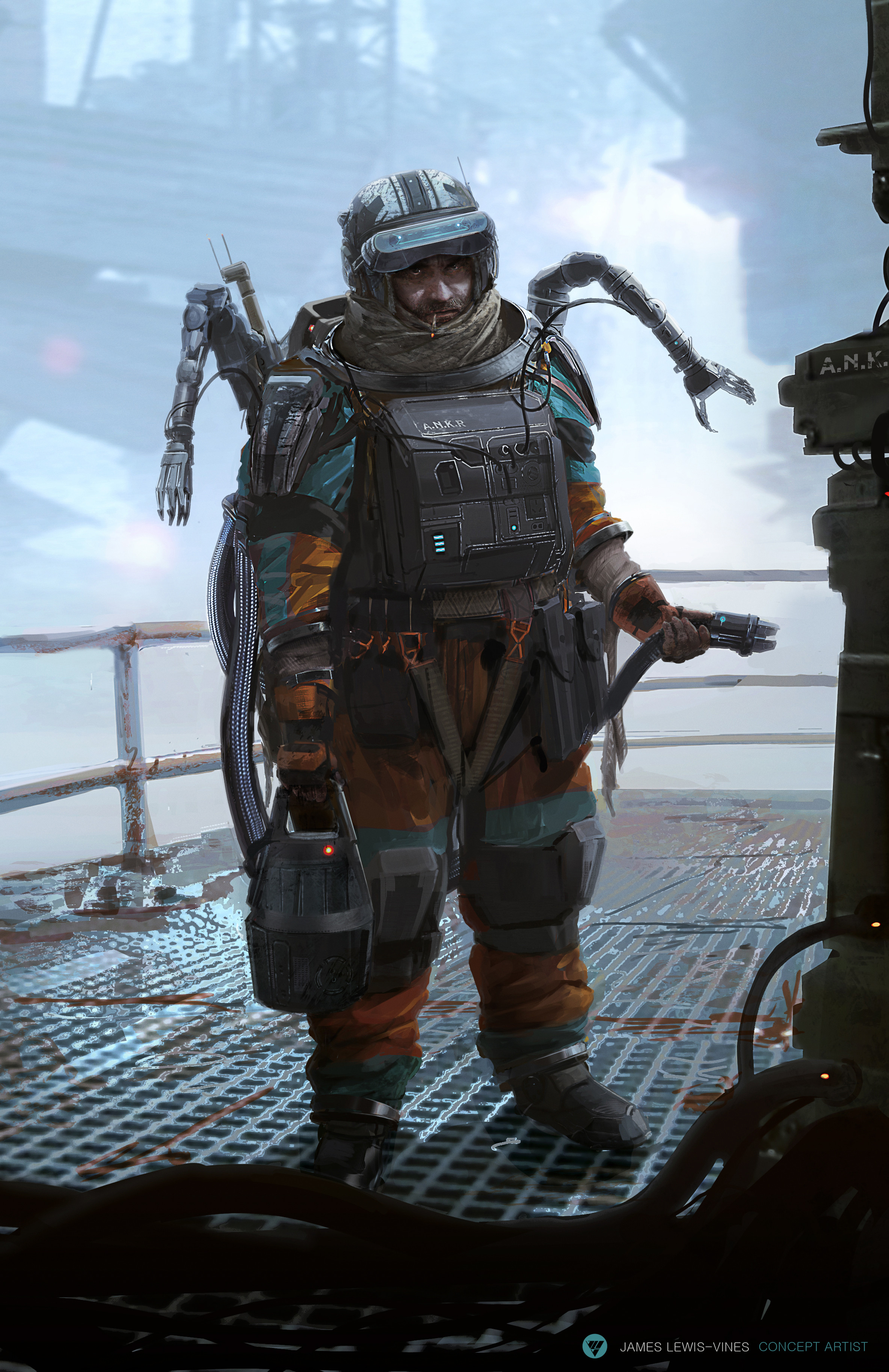 Gregor, ANKR Engineer by James Lewis-Vines | Scrolller