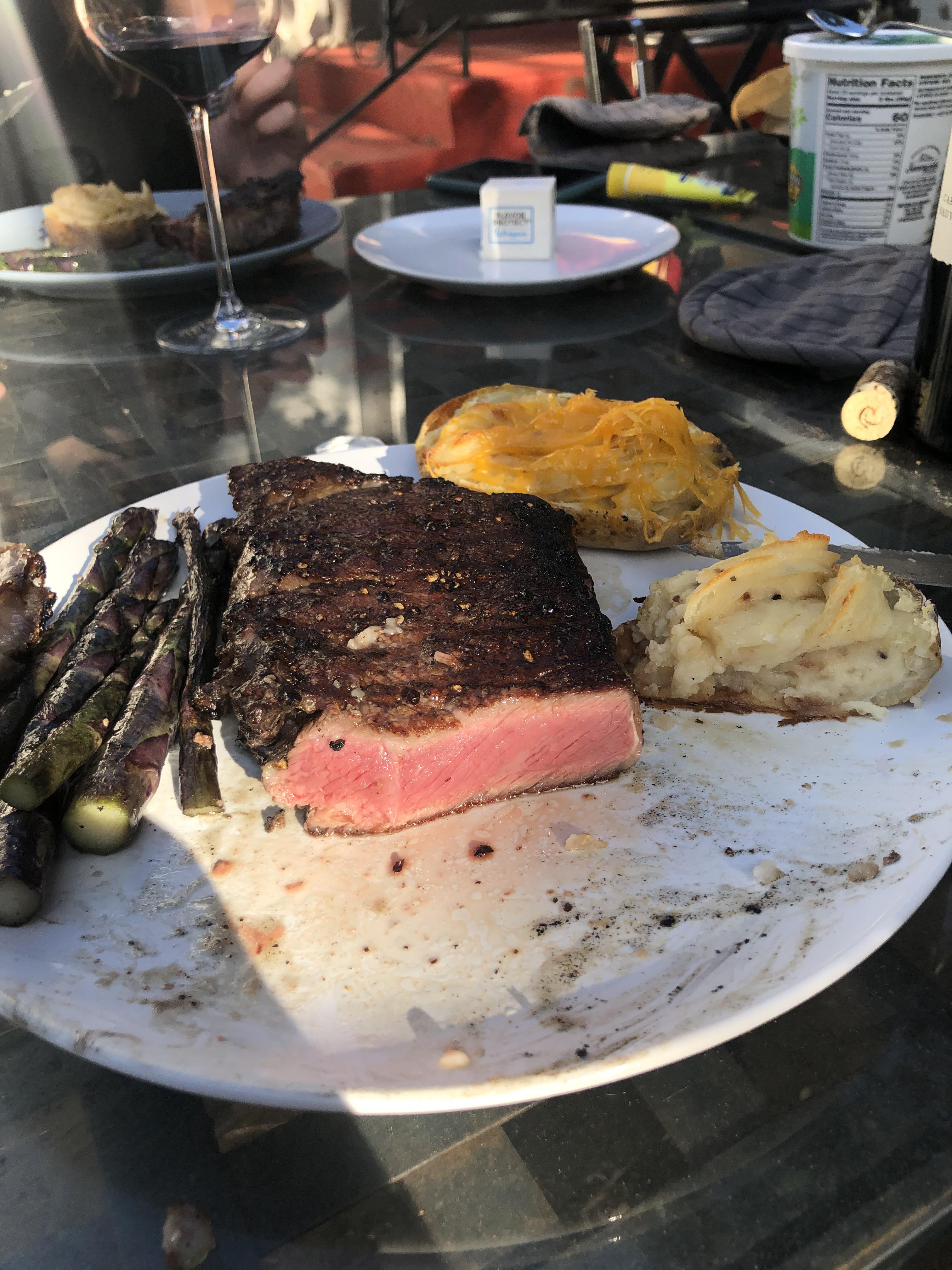 Grilled NY strip | Scrolller