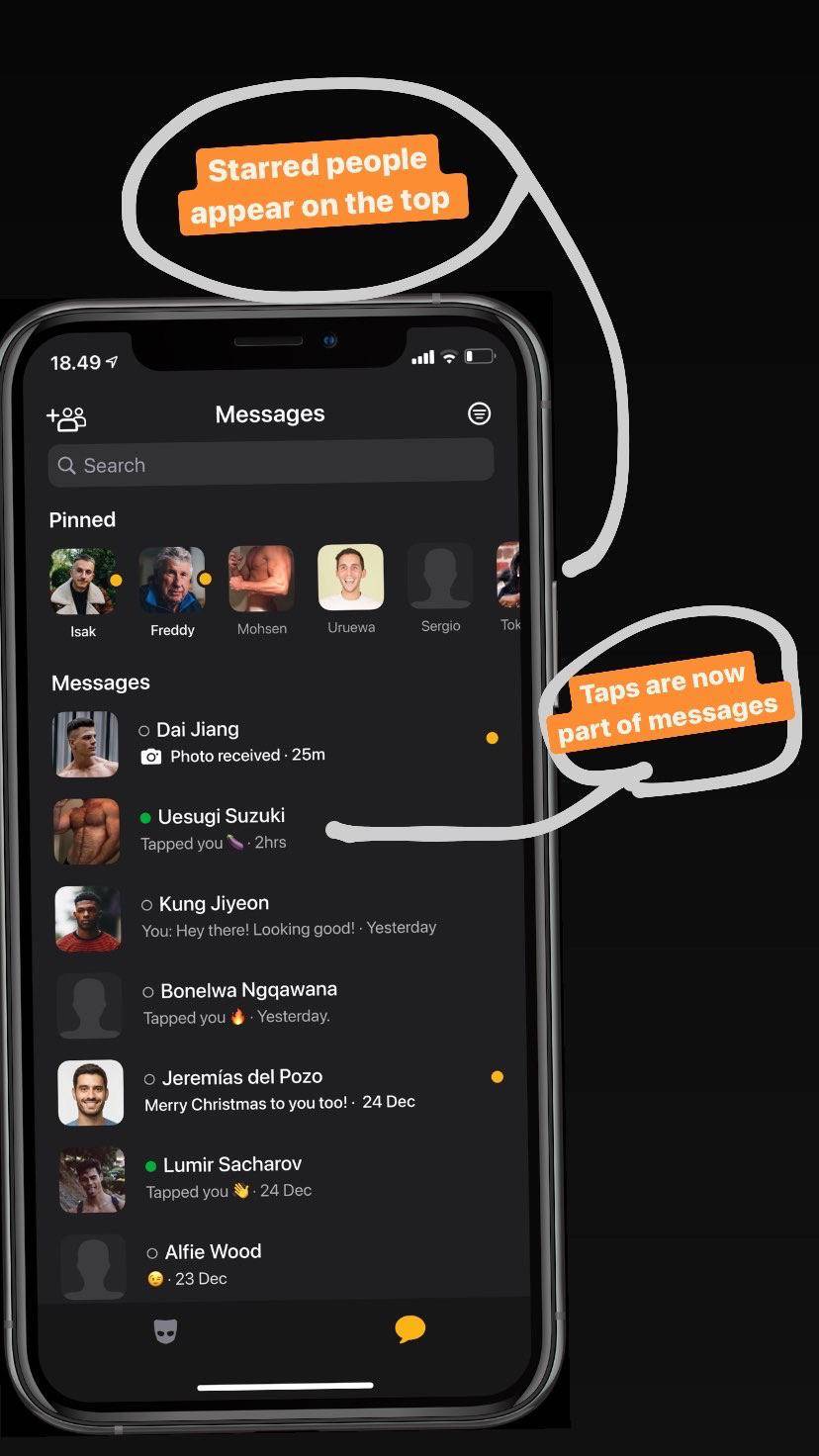 Grindr Redesign. Let me know what you think. :) | Scrolller