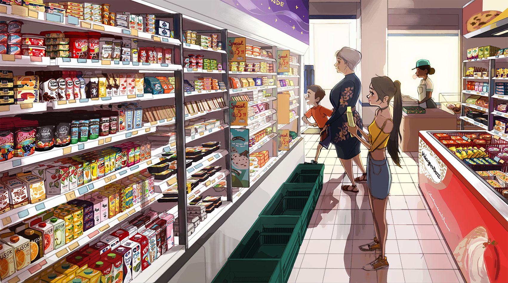 Grocery Store by Javi K | Scrolller