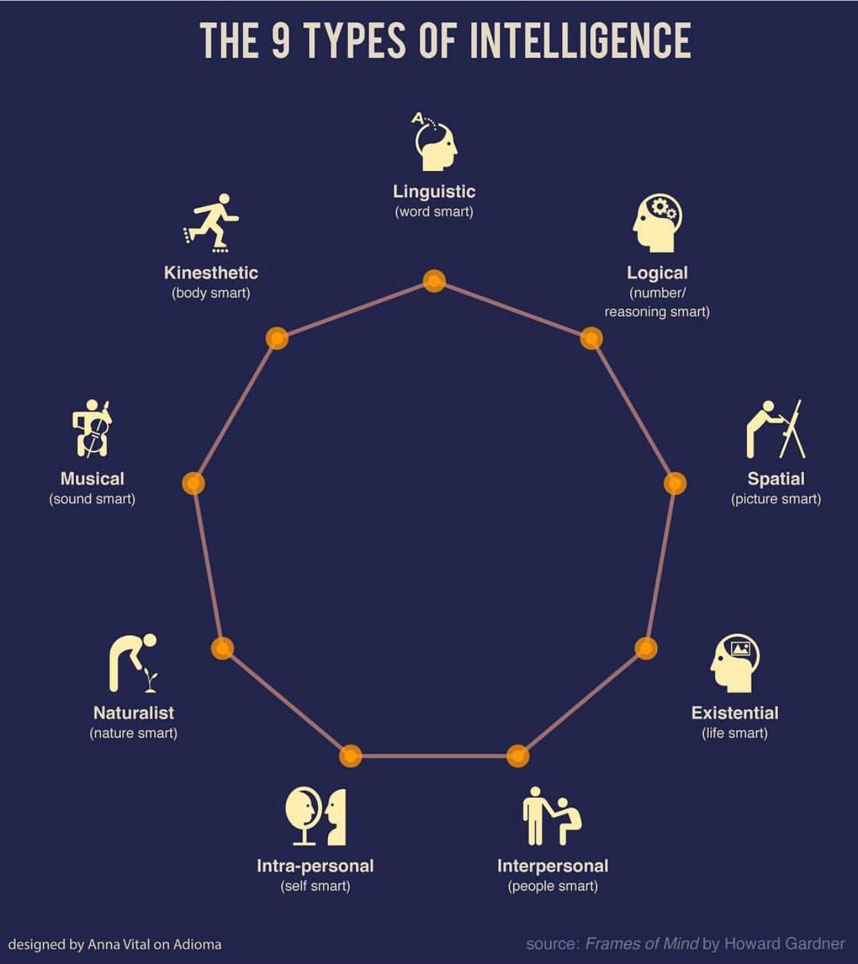 Guide to Different Types of Intelligence (If you know, you know 🧠 ...