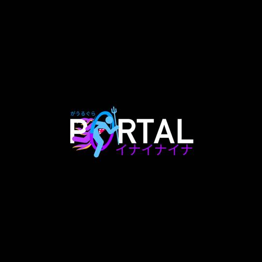 GURA X INA Portal Collab Logo! | Scrolller