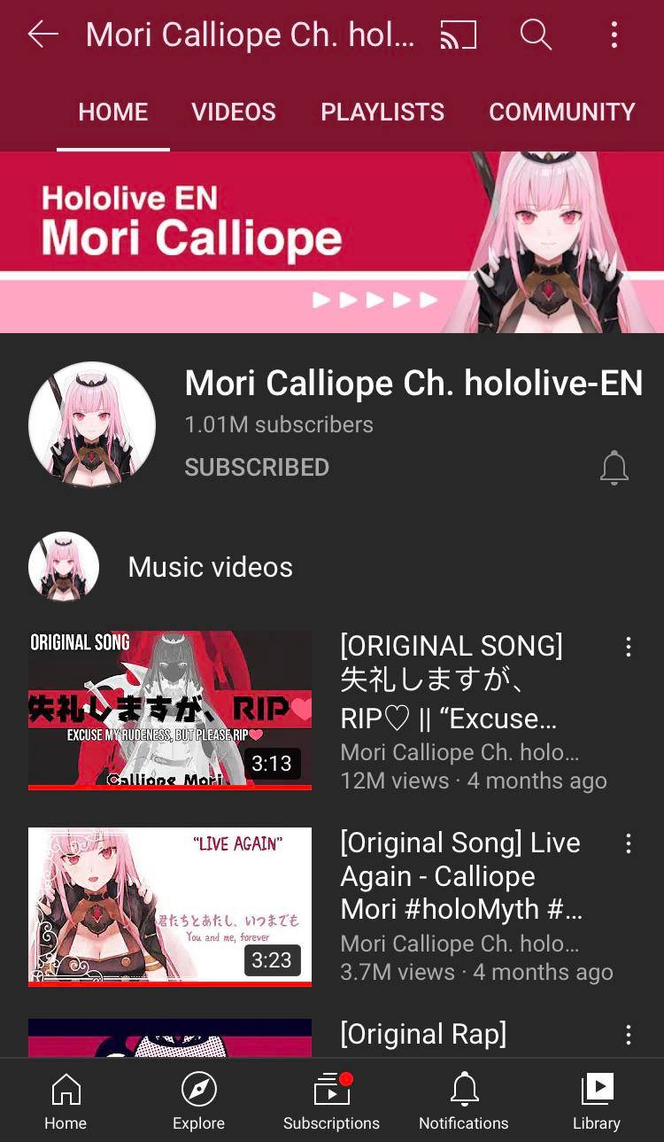 GUYS CALLI HIT 1 MILLION SUBS!!! | Scrolller