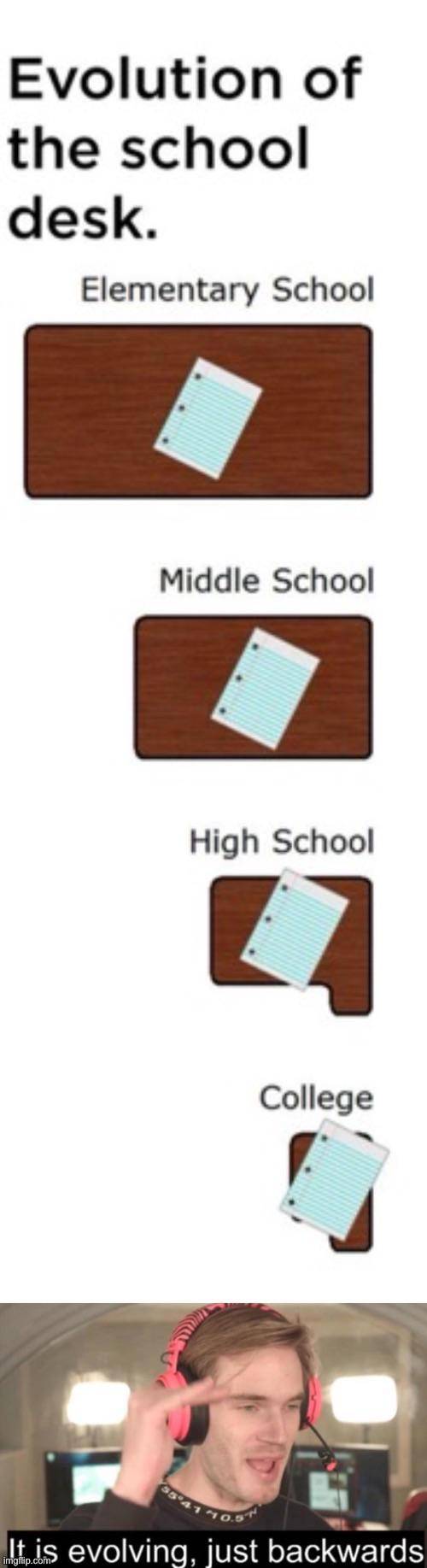 haha desk meme | Scrolller