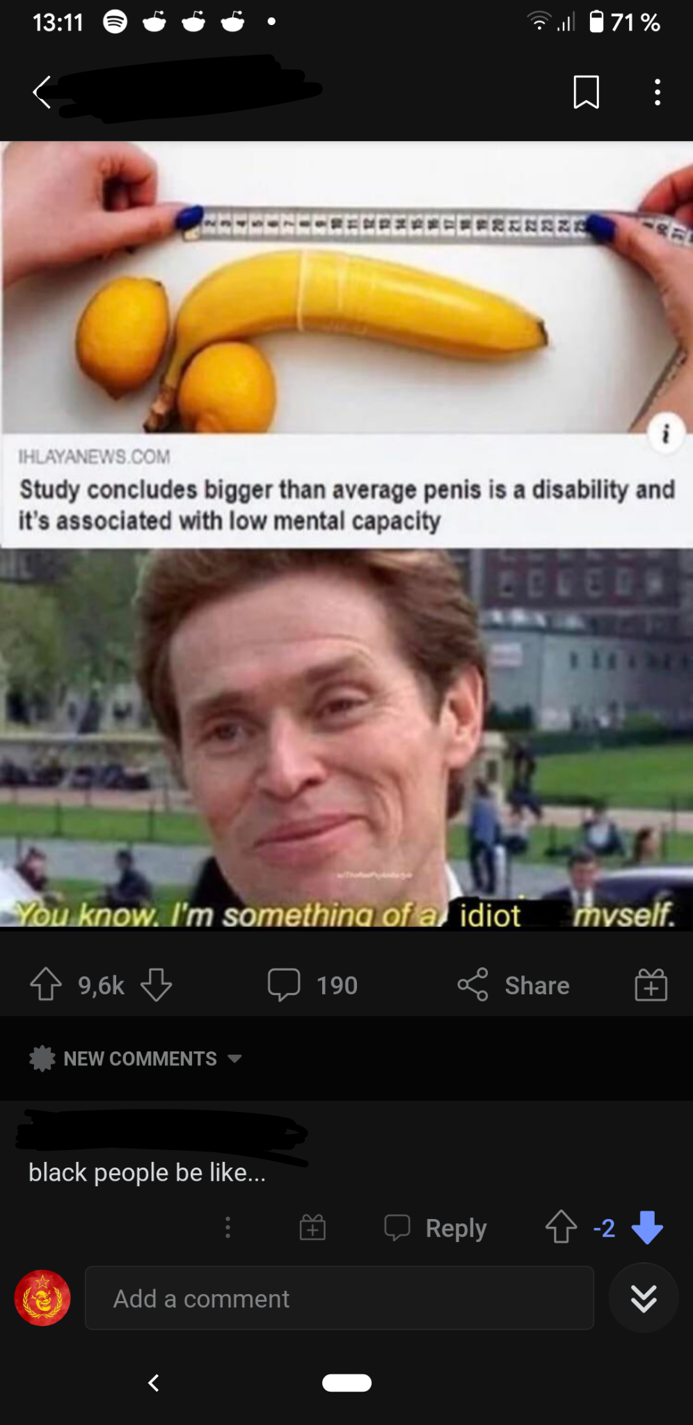 haha racism how funny! | Scrolller