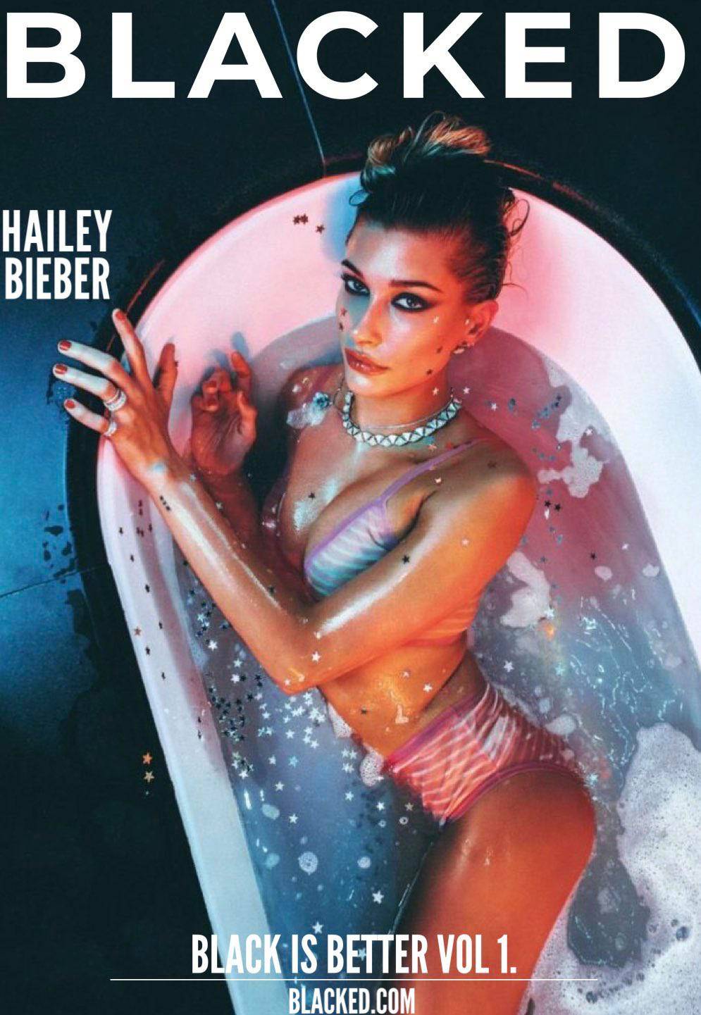 Hailey Bieber for Blacked | Scrolller