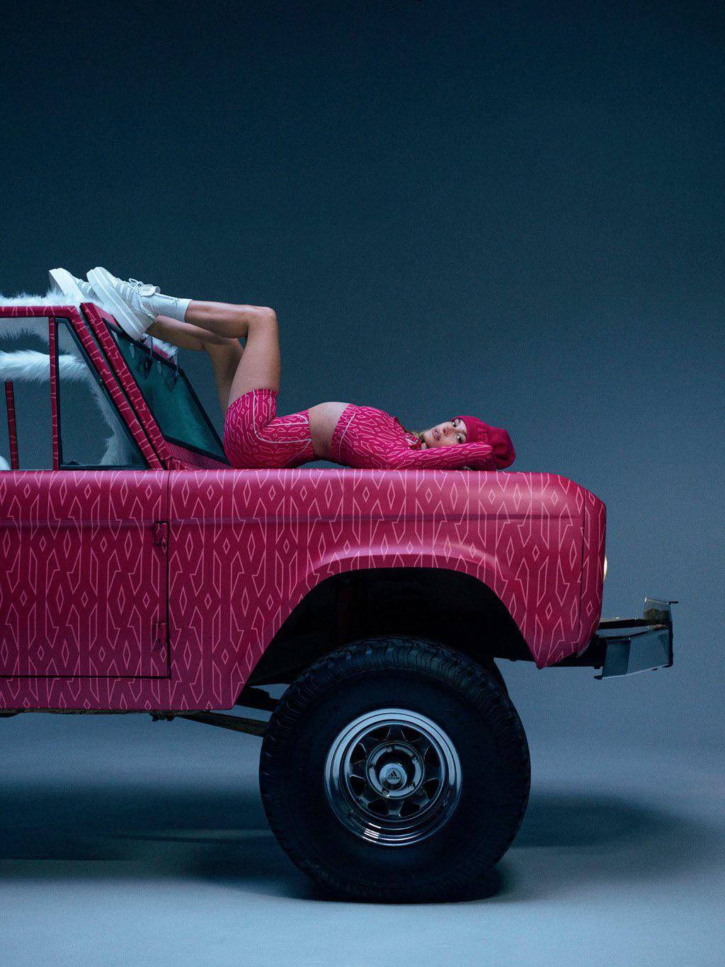 Discover more like Hailey_Baldwin: Hailey for Beyoncé's new Ivy Park x Adidas collection "Icy ...