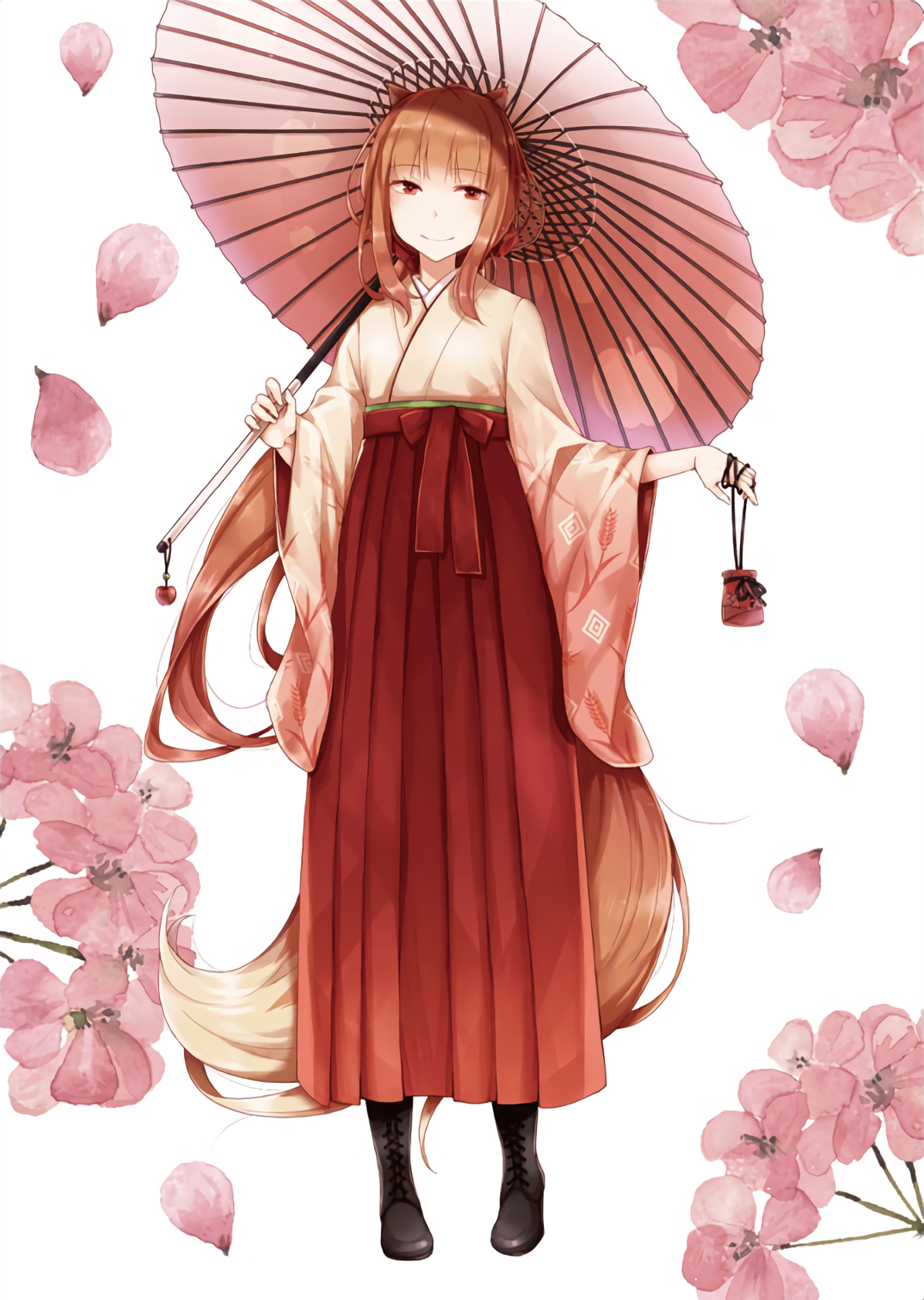 Hakama Costume - Juu Ayakura New Illustration | Scrolller