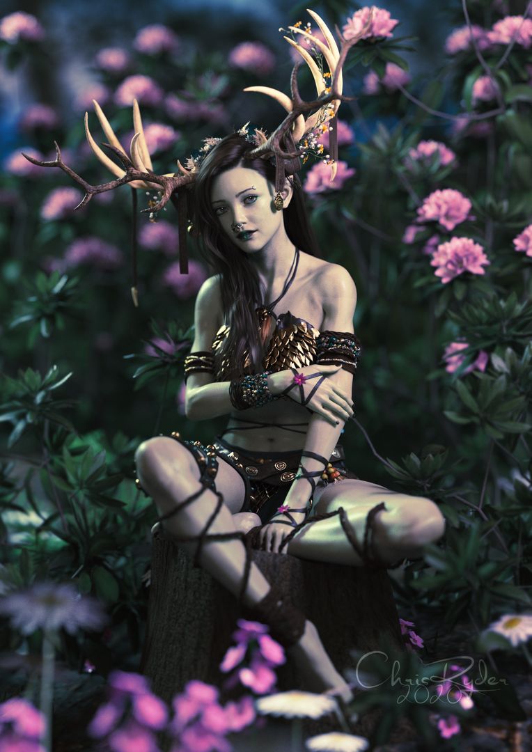 Haldine the Dryad, by Me | Scrolller