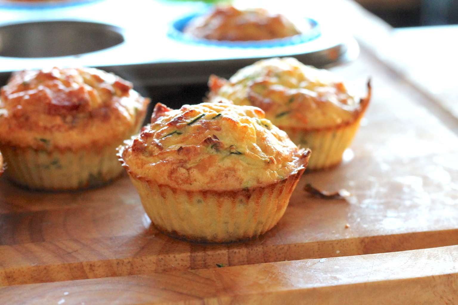 Ham and Zucchini Muffins | Scrolller