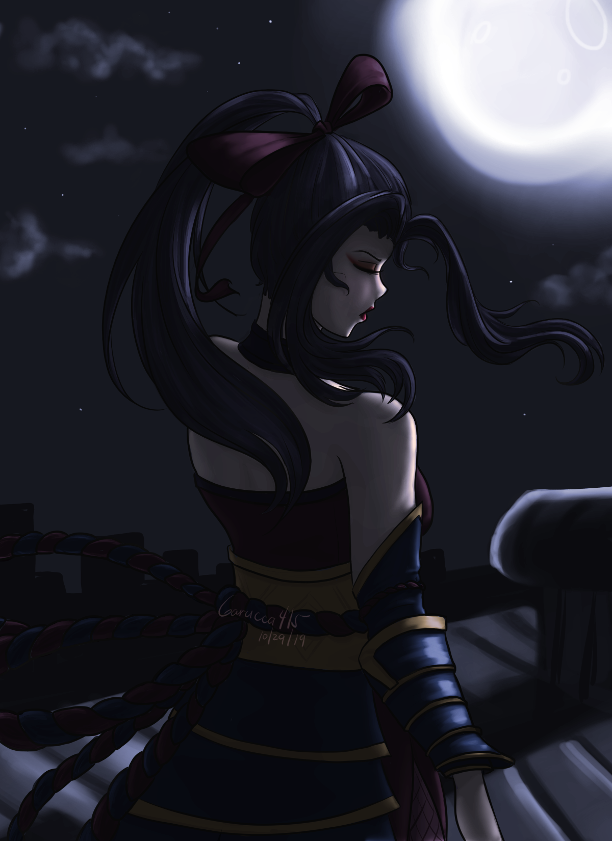 Hanabi :) This was just a quick experiment with colors, lighting and shadows 8I XDDD enjoy! dA ...