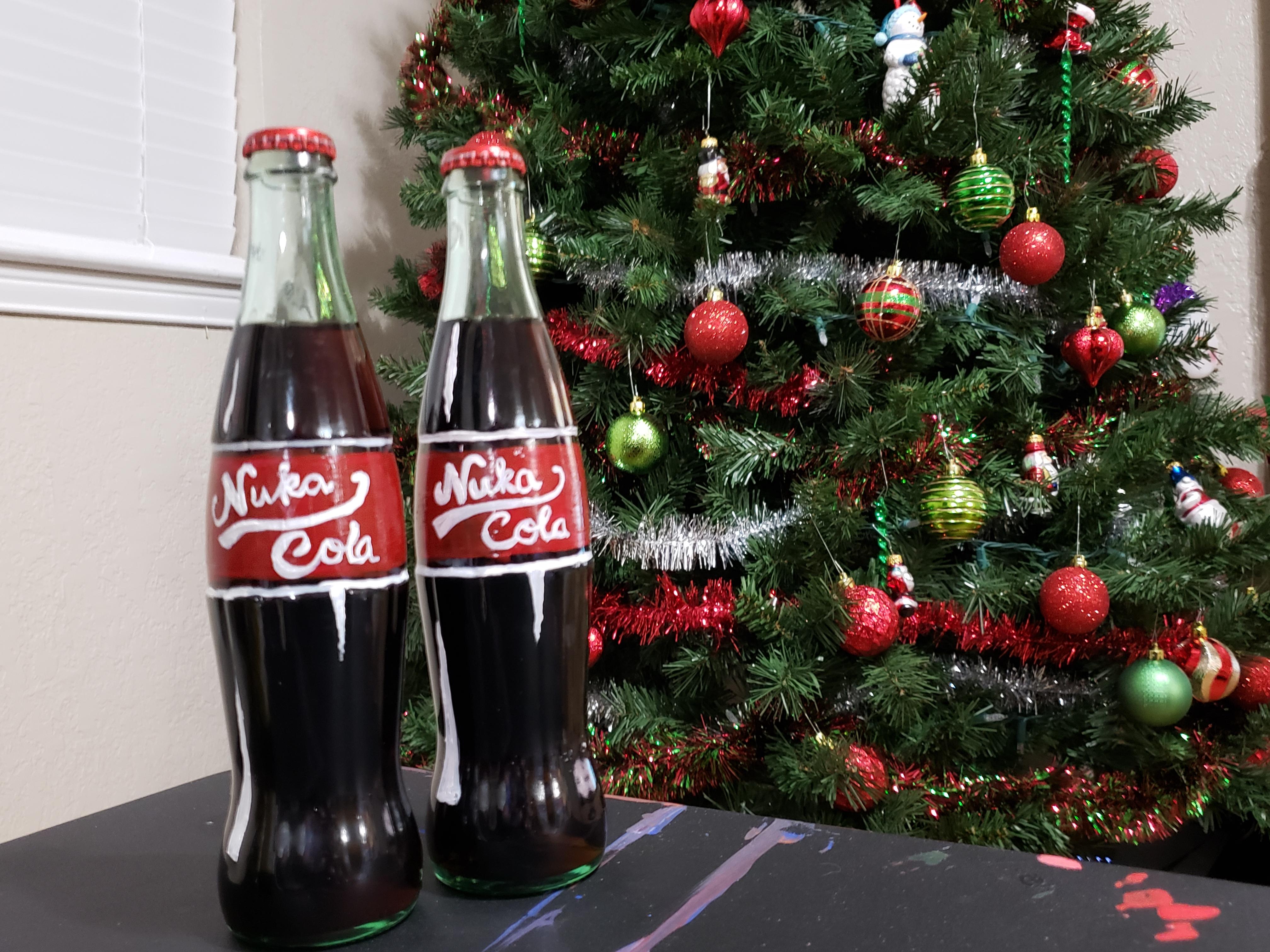 Hand painted nuka-cola. | Scrolller