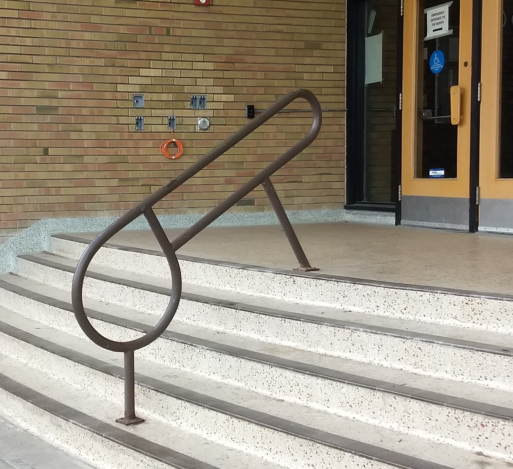 Handrail at a school | Scrolller