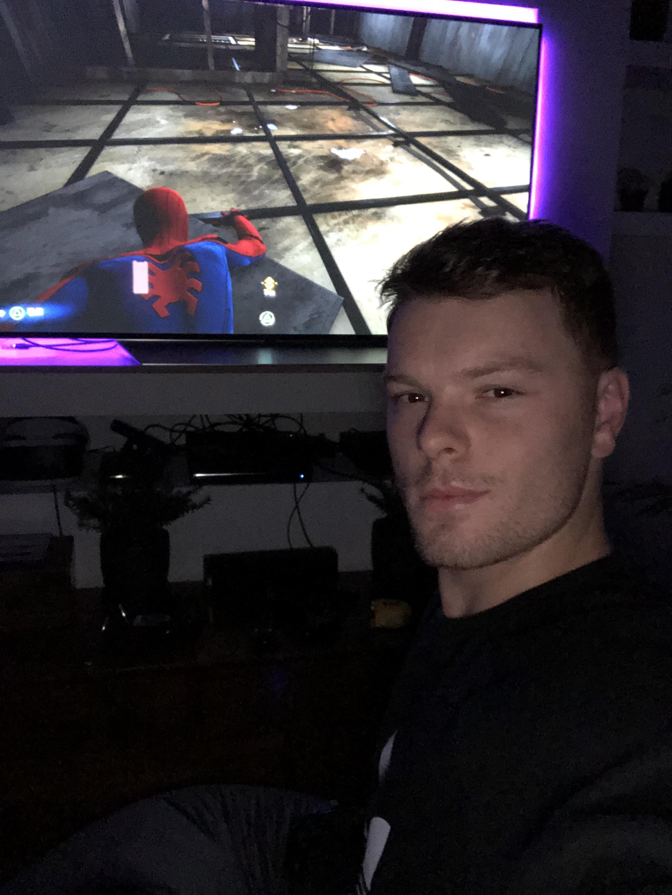 Hanging out with our friendly neighbourhood hero. | Scrolller