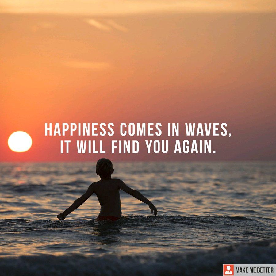 Happiness is like a wave | Scrolller