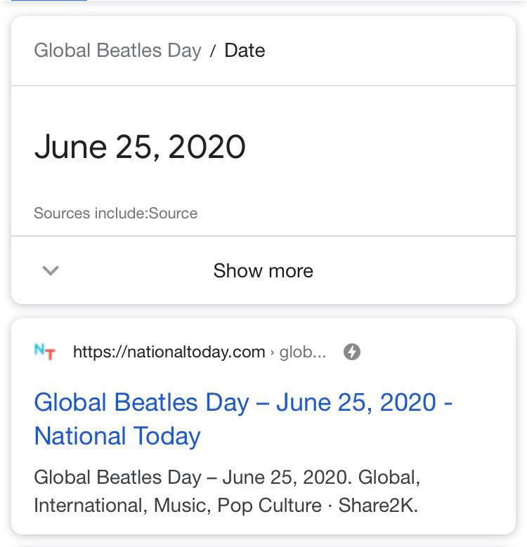 Happy Beatles Day!! | Scrolller