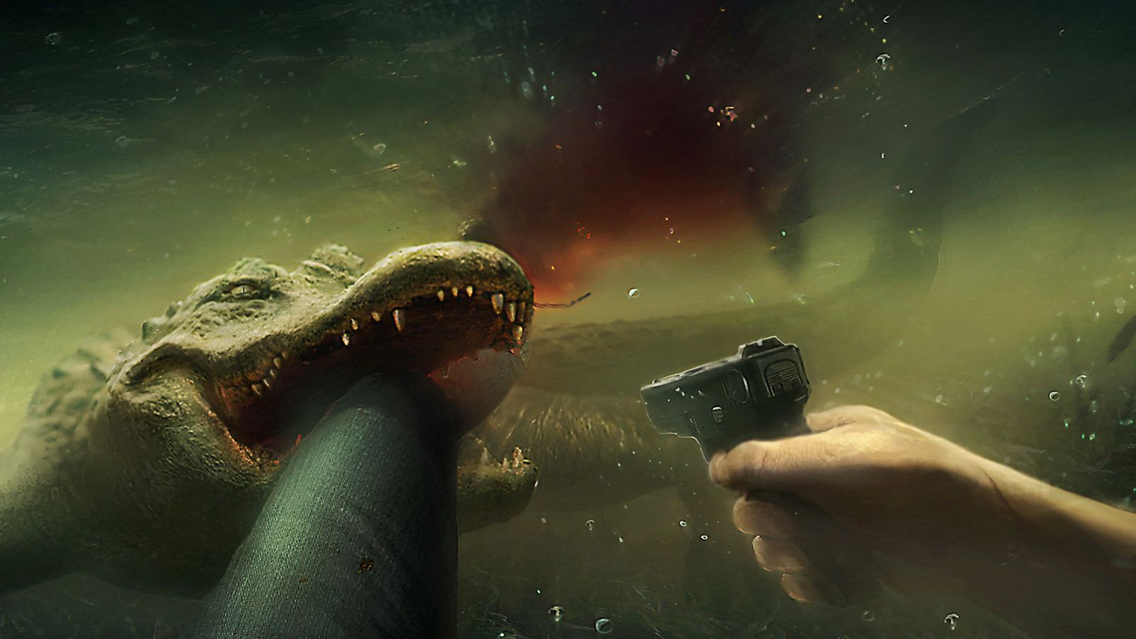 Hardline - Gator Attack by Jens Holdener | Scrolller