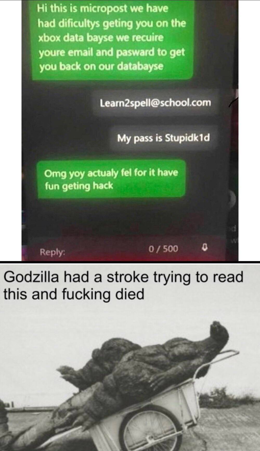 Have fun geting hack | Scrolller