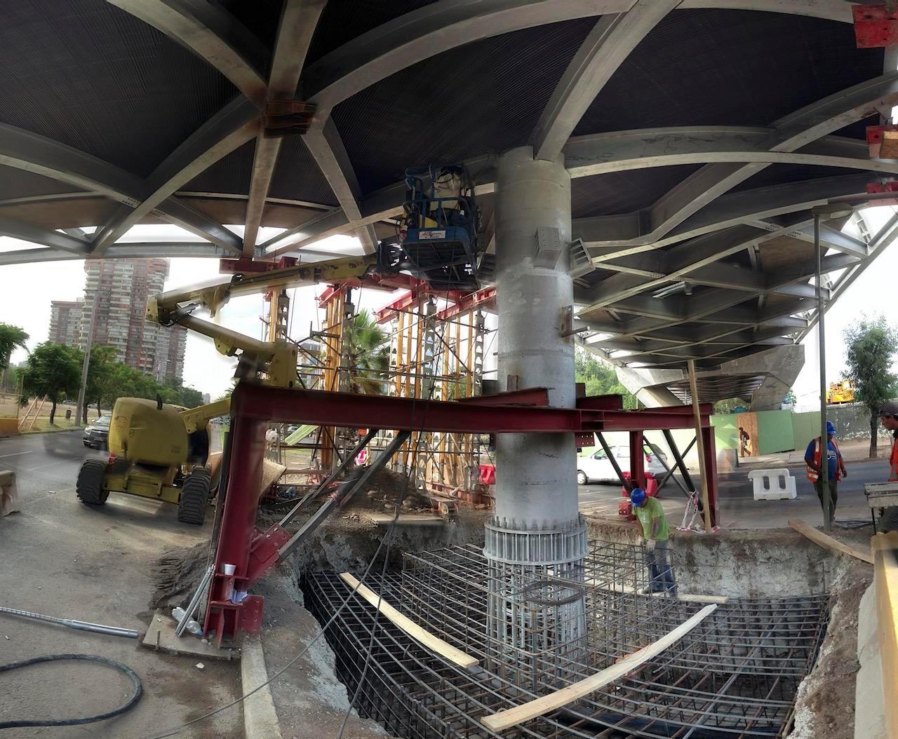 Have you ever had to put a pillar under a finished bridge? | Scrolller