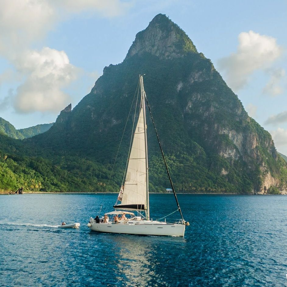 Heading out of Soufriere towards Marigot Bay | Scrolller