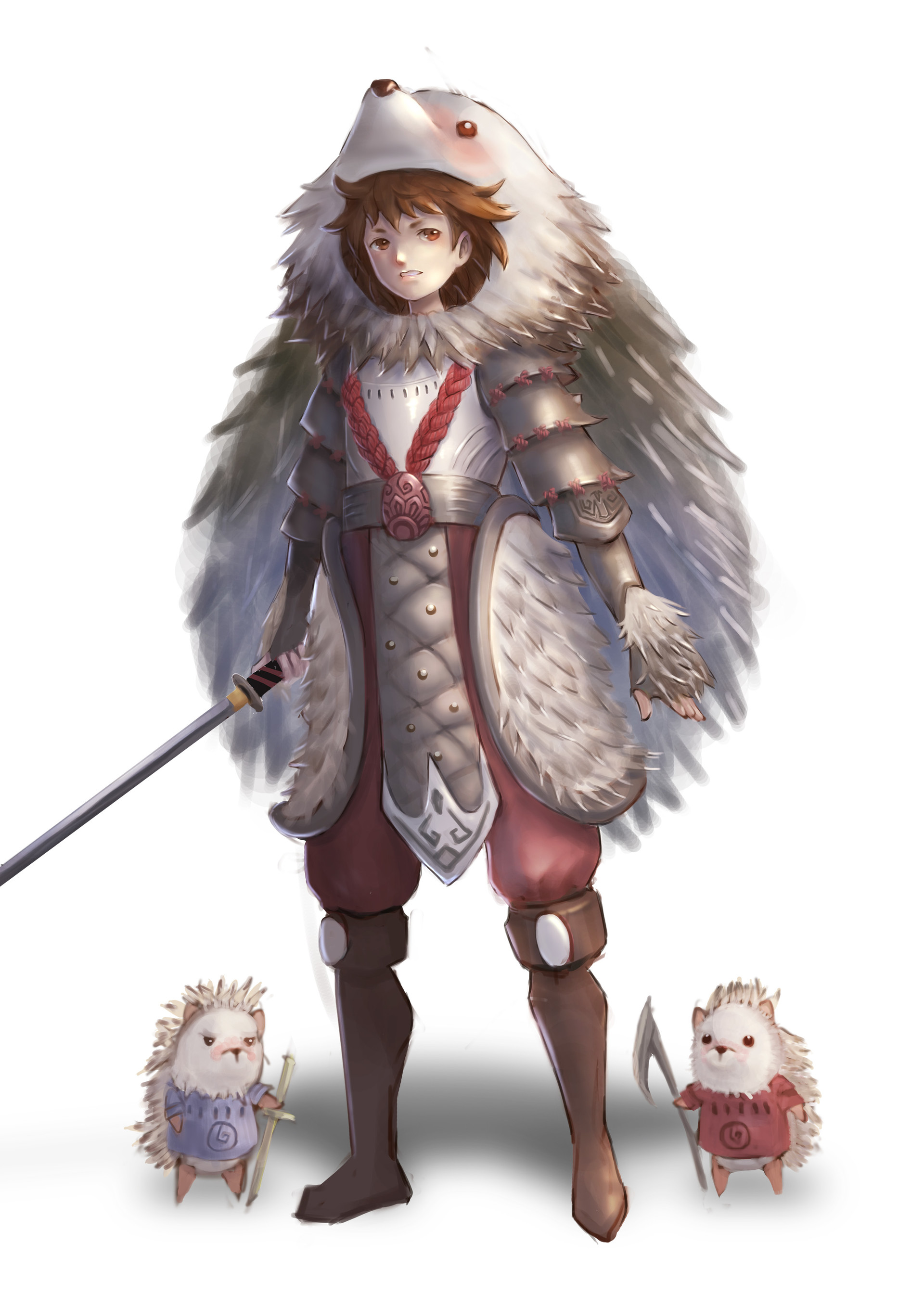 Hedgehog Warrior By Yu Jen Shao Scrolller