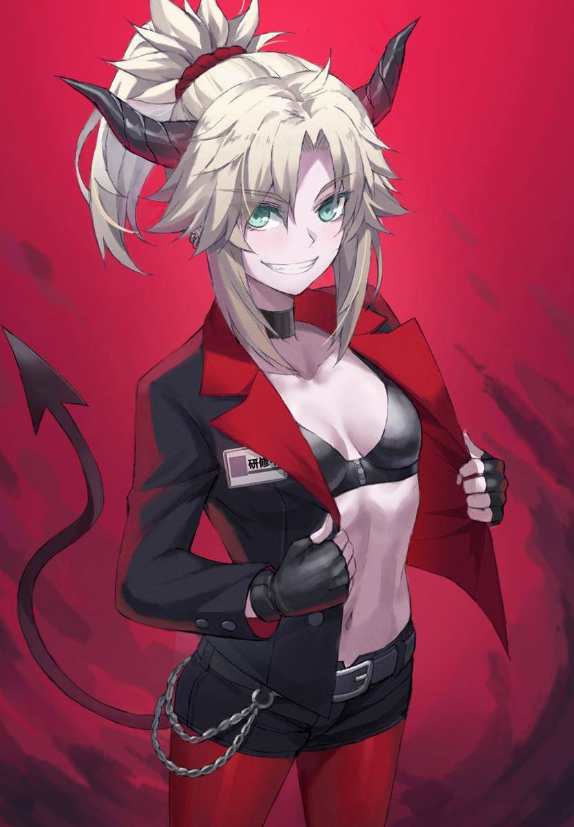 Helltaker Mordred [Fate x Helltaker] | Scrolller