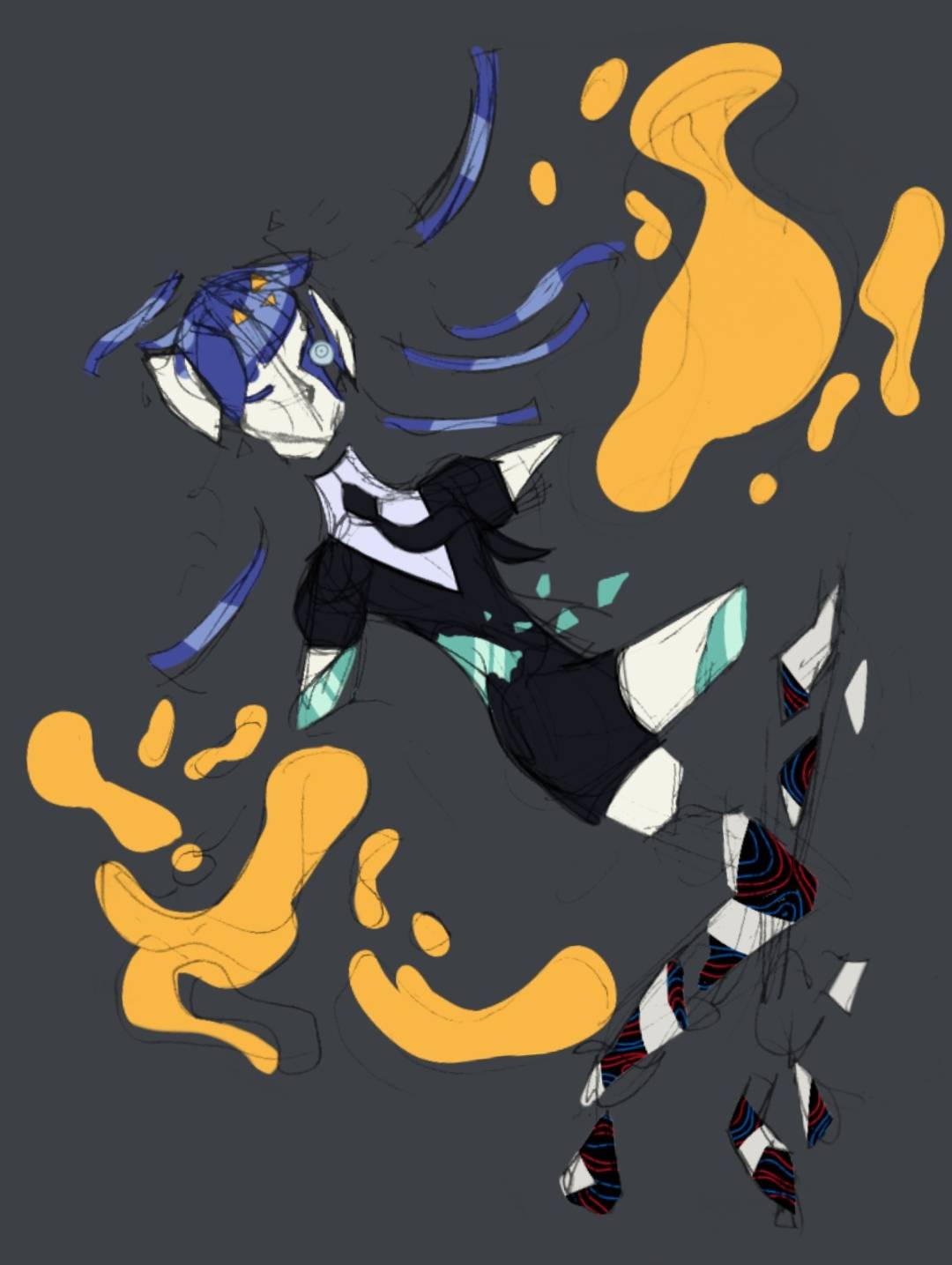 Help is there any tips how to shade this thing | Scrolller