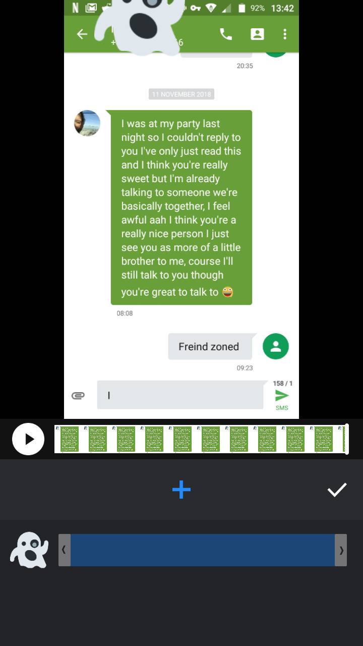 Help me this is the response to a giant love confession | Scrolller