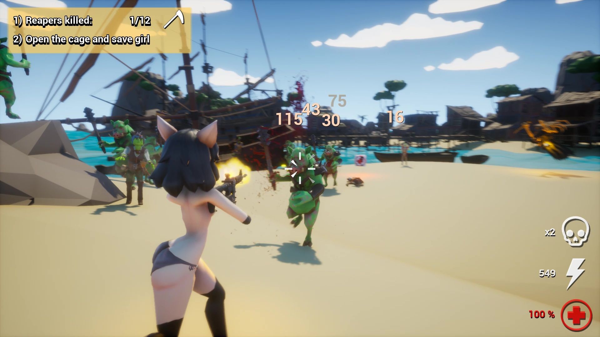 Hentai vs Evil - killing monsters [Steam] | Scrolller