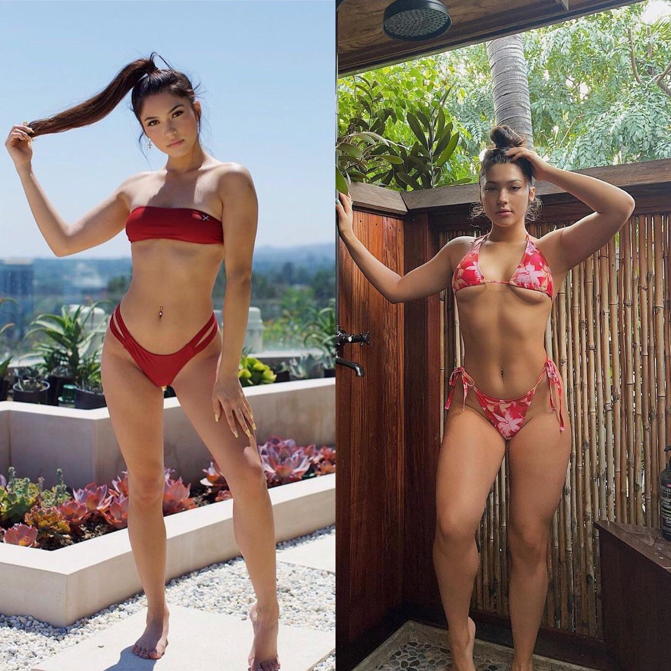 Her 2 year progression | Scrolller