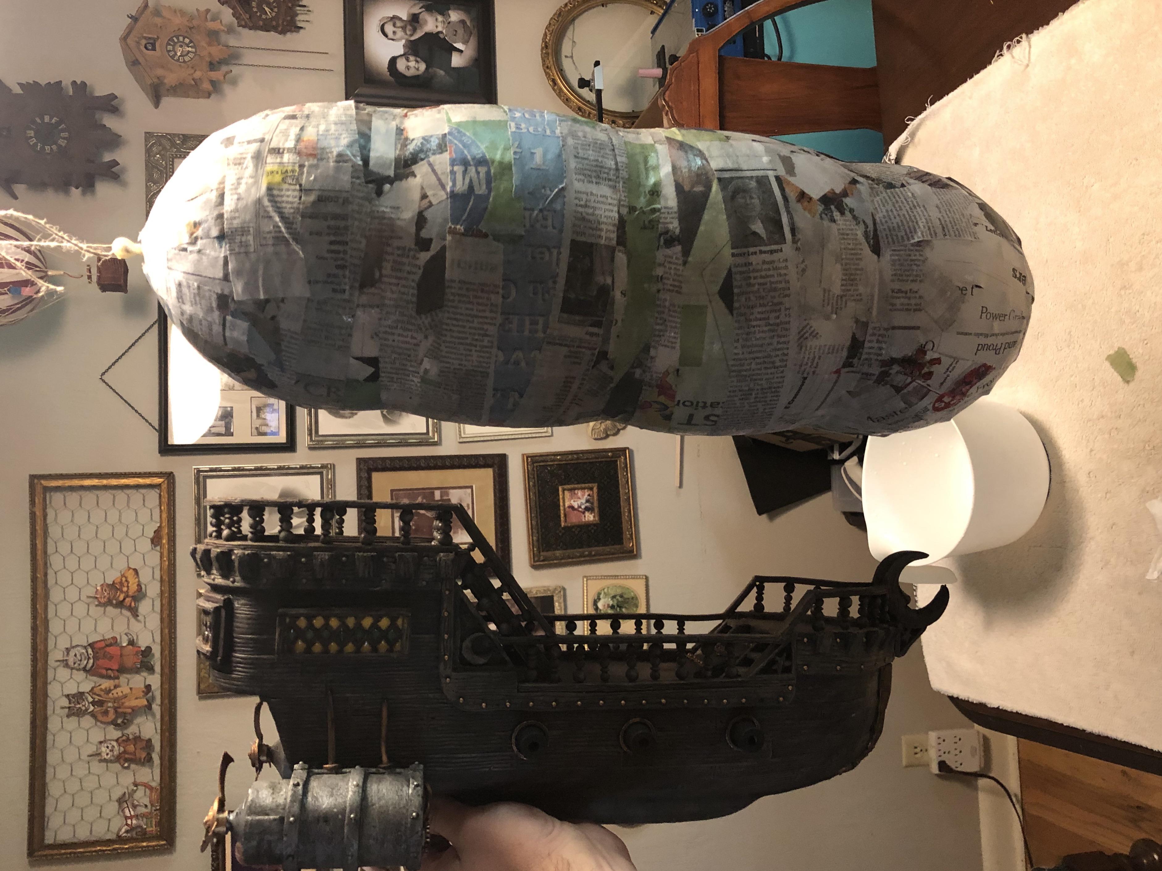 Here’s my WIP airship project. | Scrolller
