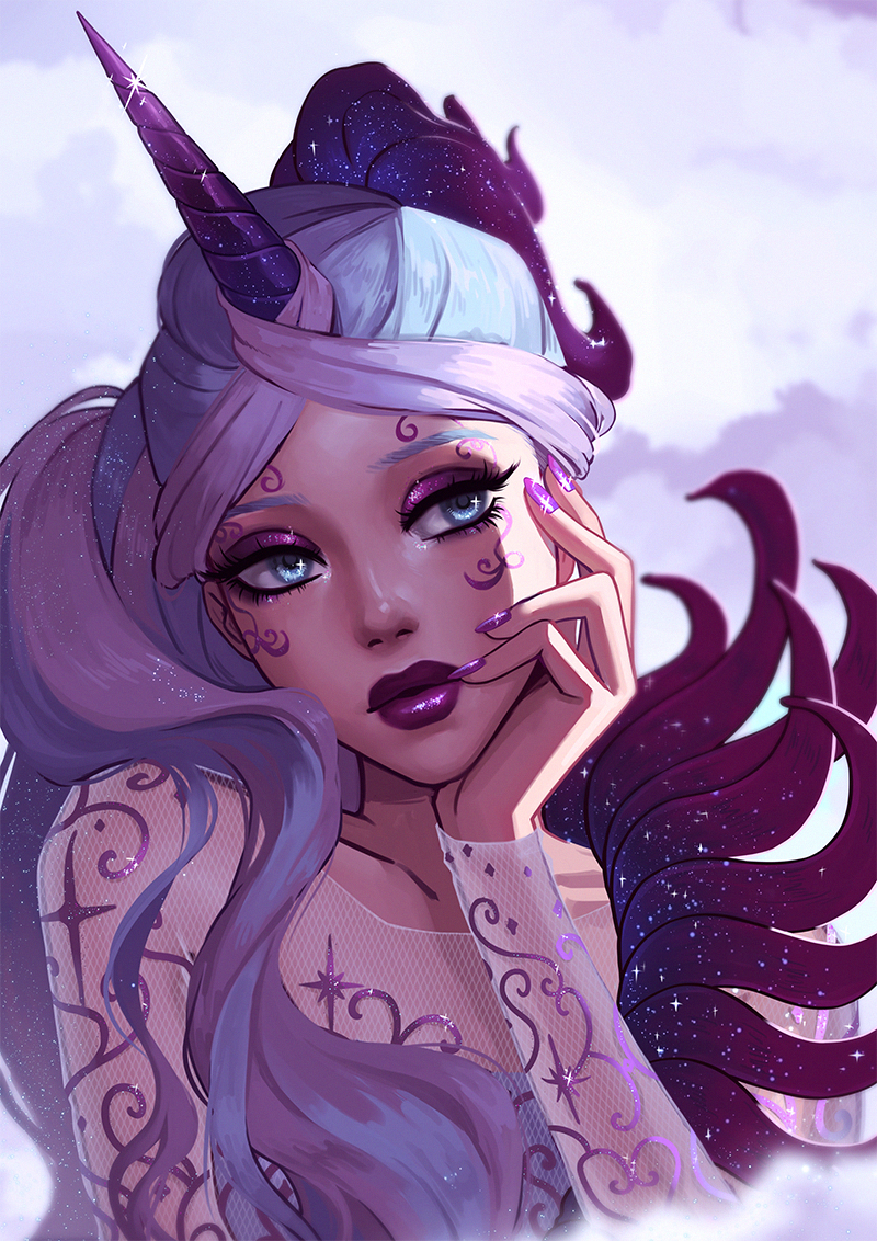 Here's my unicorn queen!