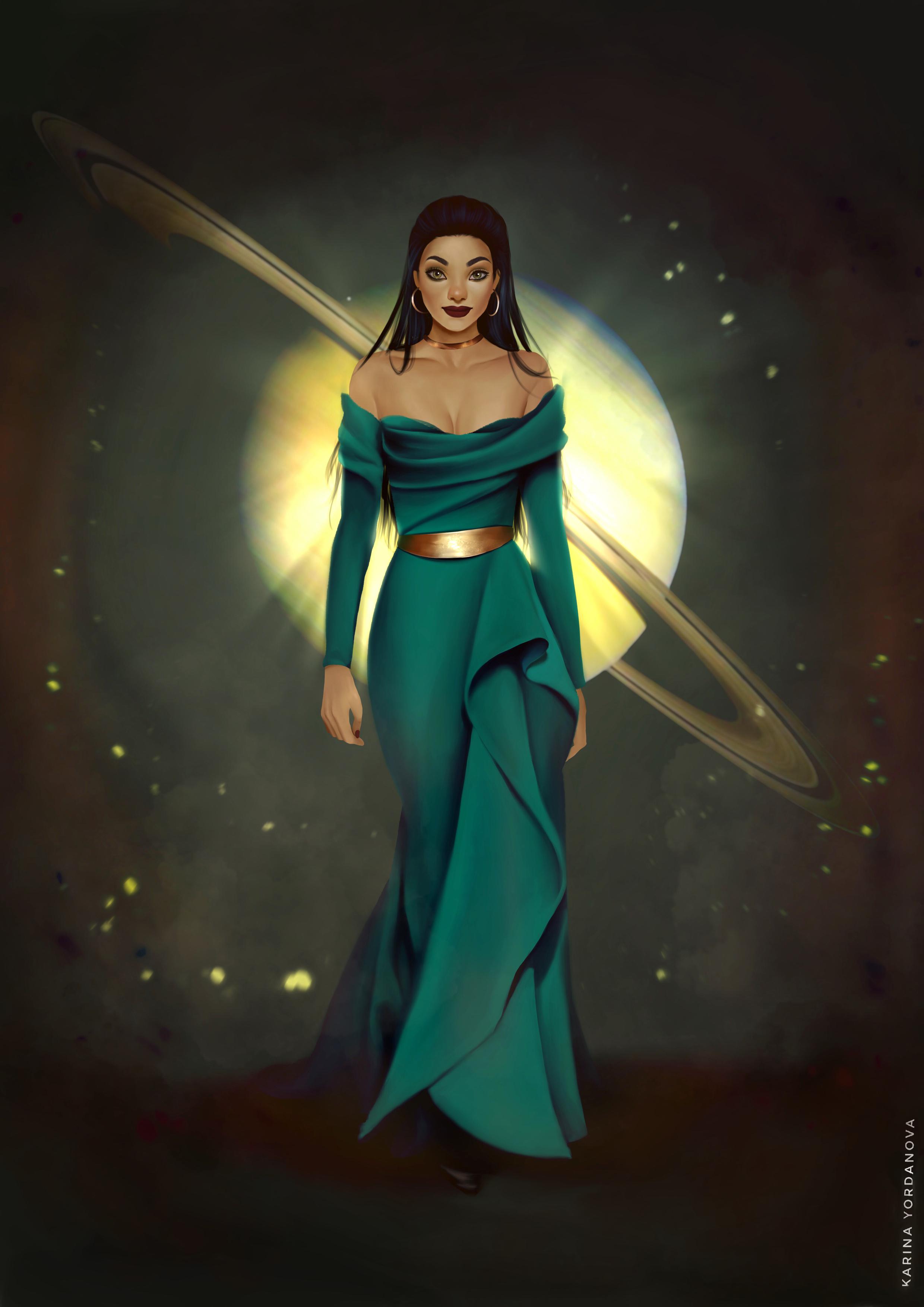 Here's Saturn ️ Next drawing is the planet Uranus | Scrolller