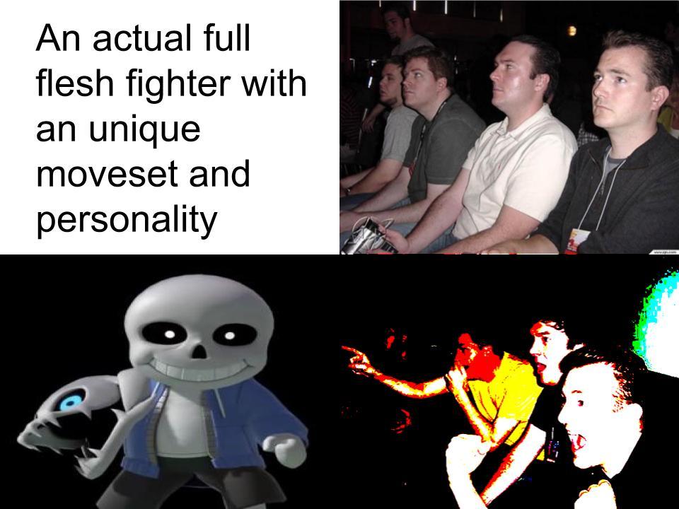 hey the funny skeleton man made it into smash | Scrolller