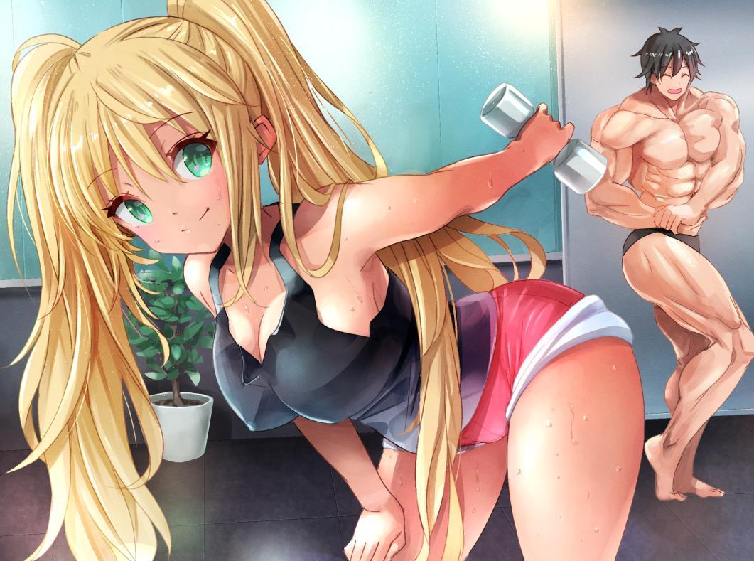 Hibiki doing Tricep Extensions [Dumbell Nan Kilo Moteru?] | Scrolller