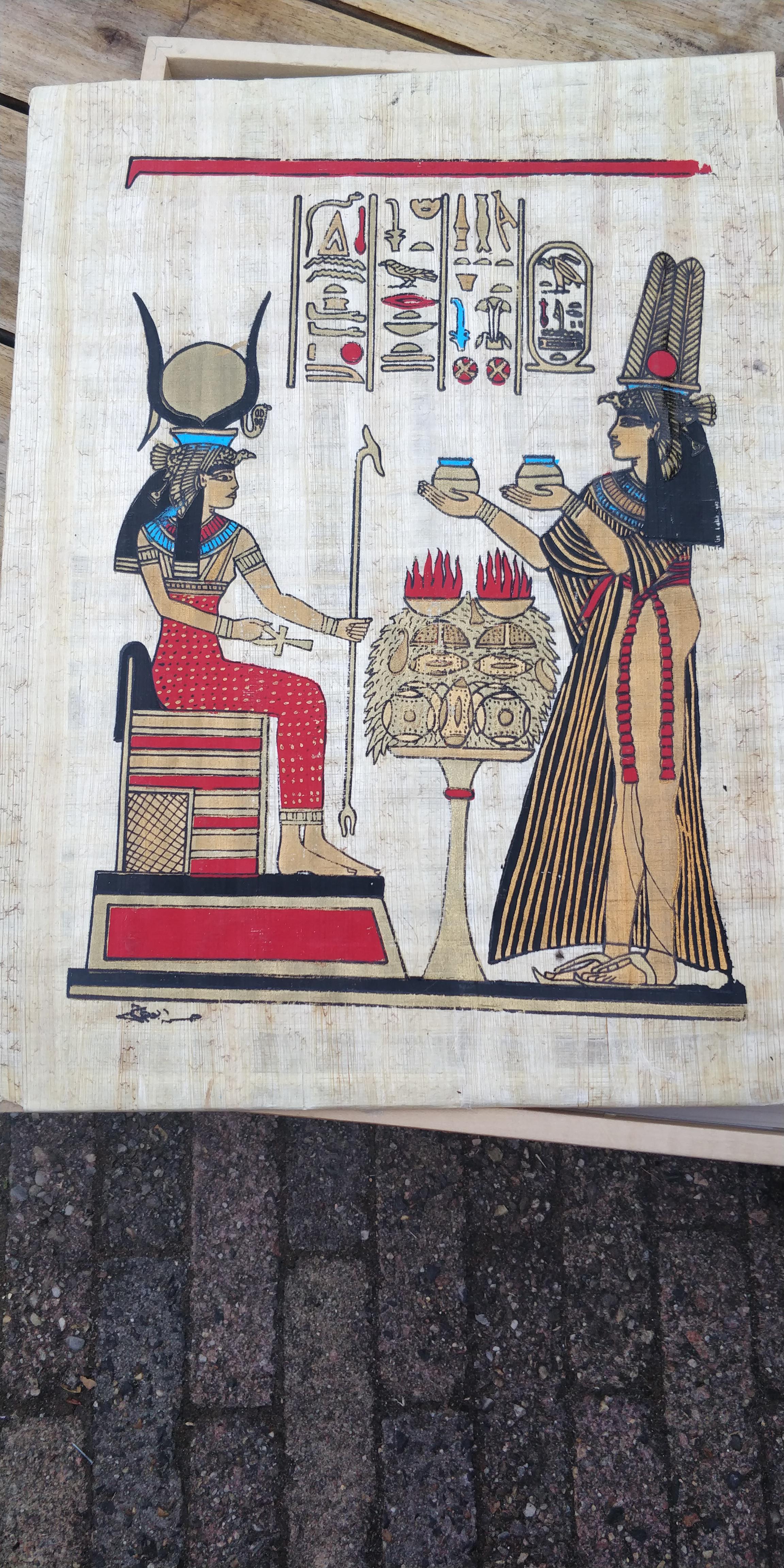 Hieroglyptic papyrus | Scrolller