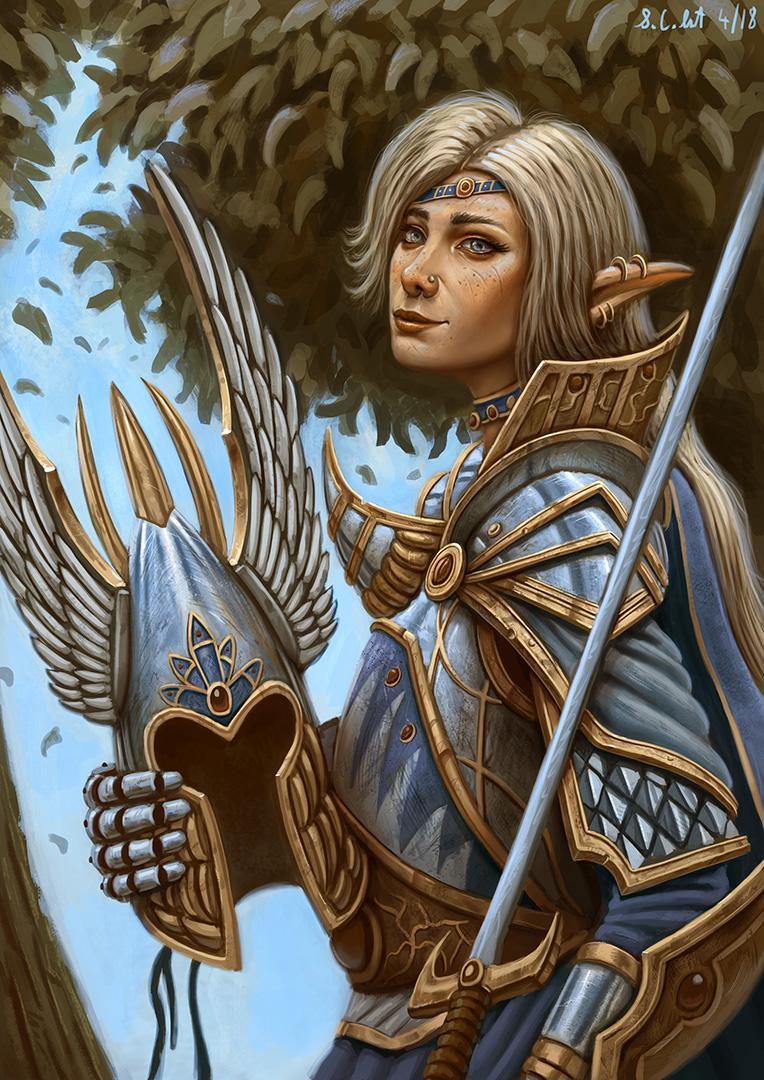High Elven Swordmaster by Samo94 | Scrolller