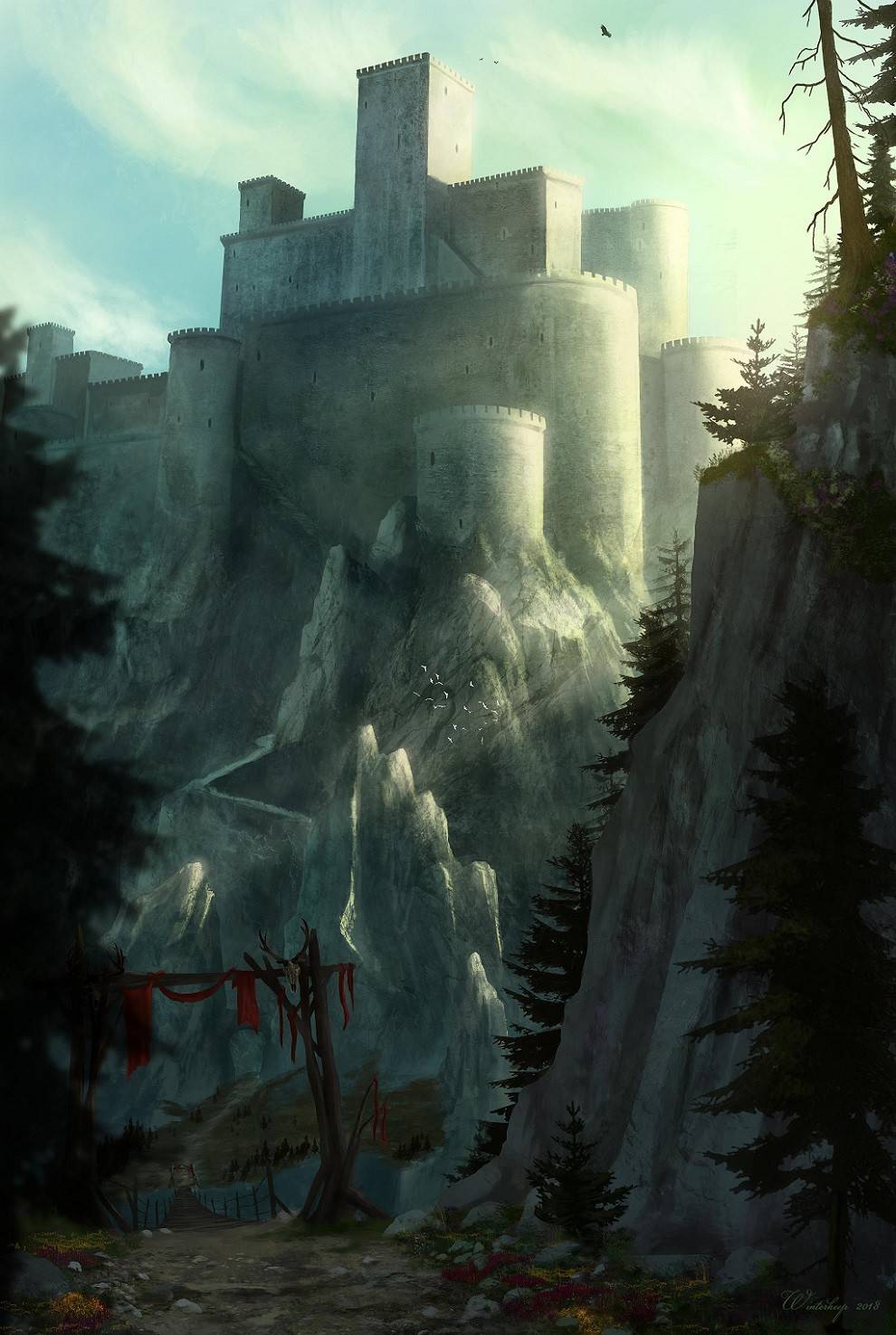 High Fortress by Benjamin Jan | Scrolller