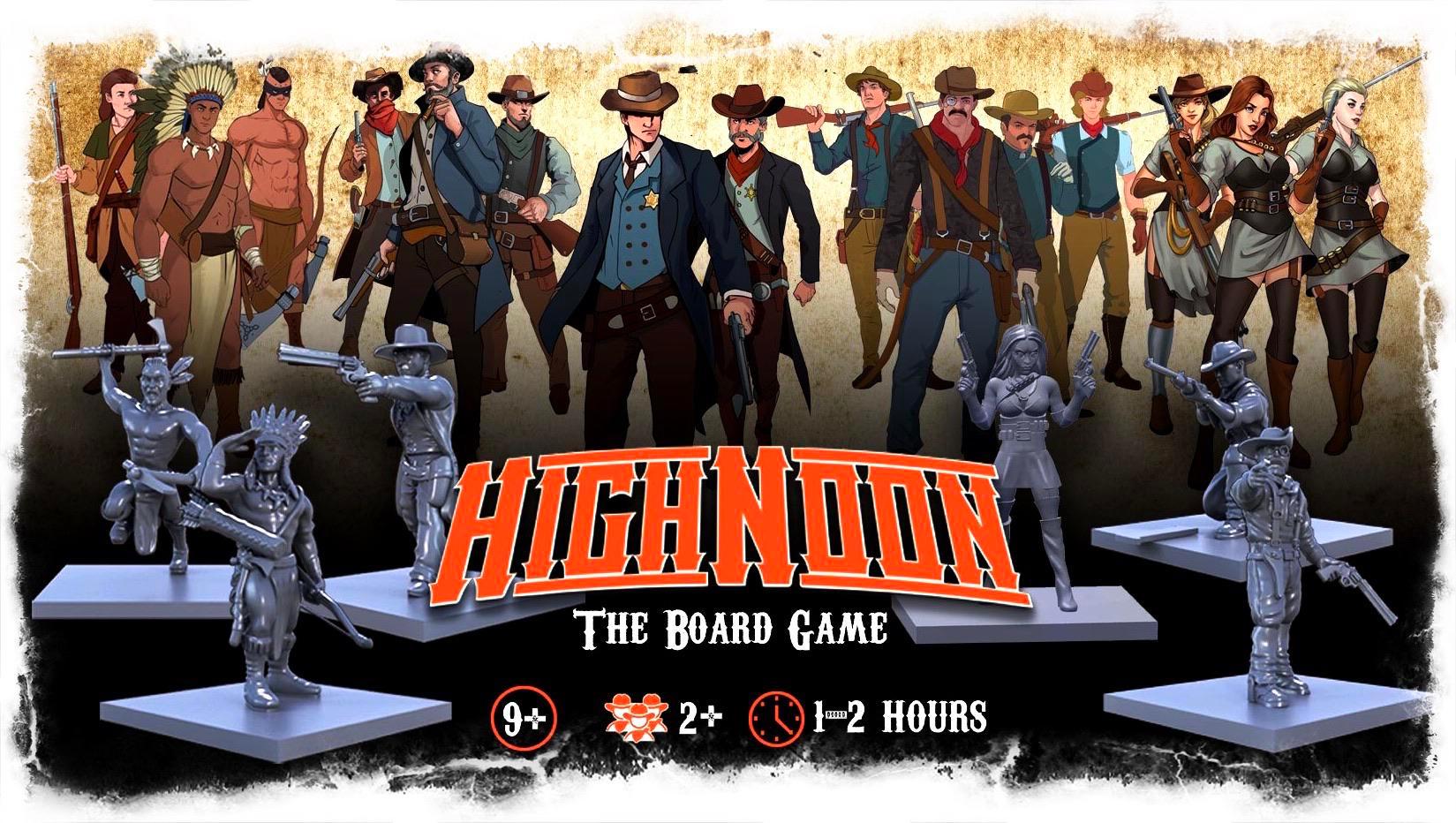 High Noon - a Wild West board game coming out this year. | Scrolller
