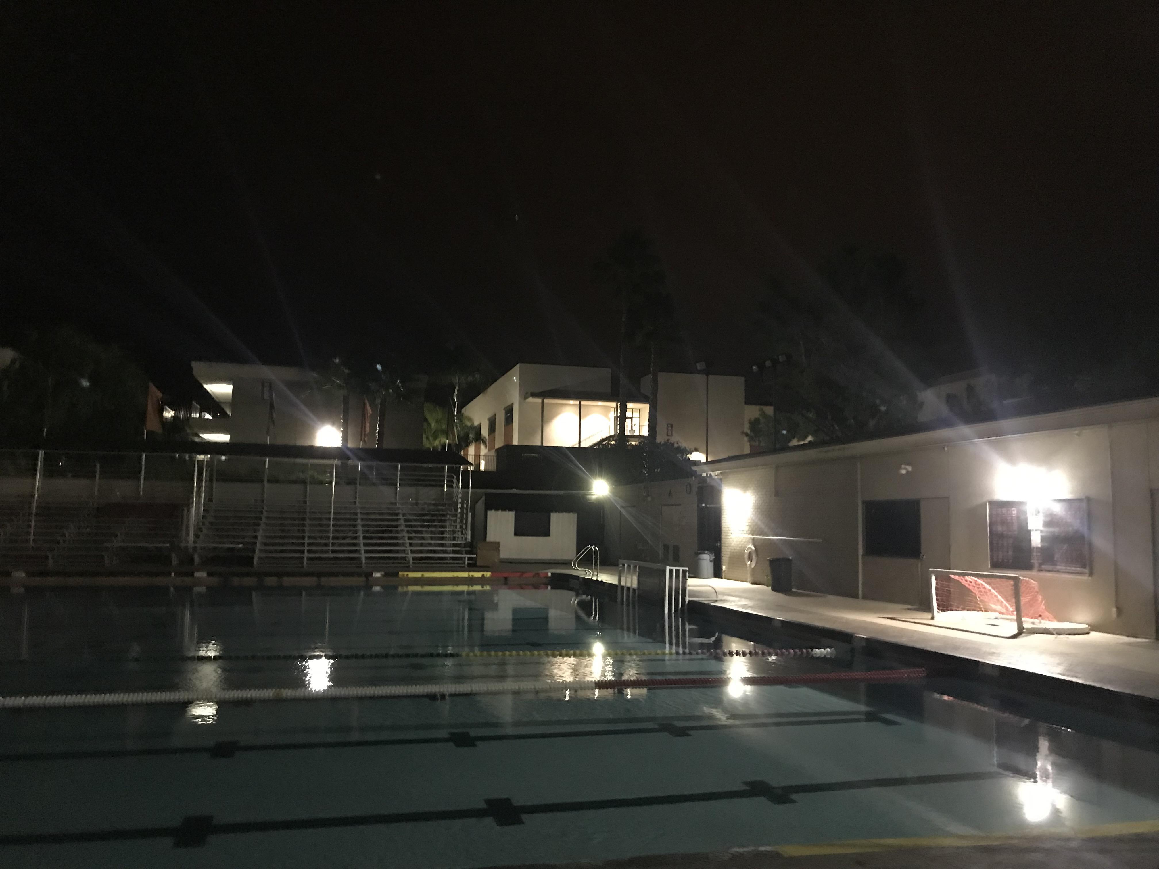 High school pool at 5 am | Scrolller