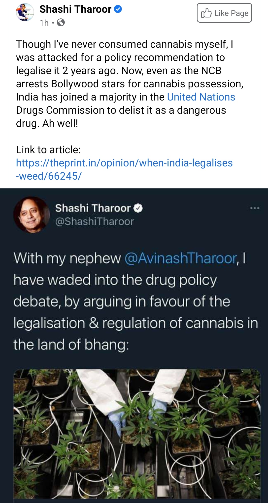 High time India, the land of bhang, legalises marijuana | Scrolller