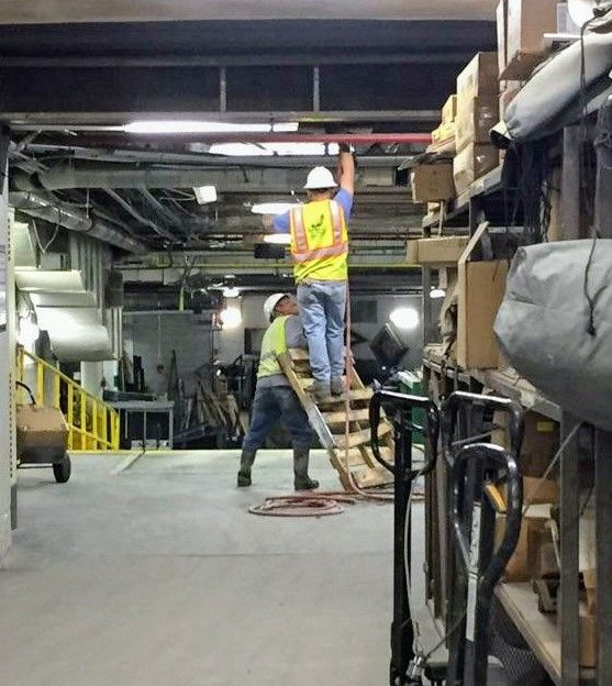 High visibility vests and hard hats! | Scrolller