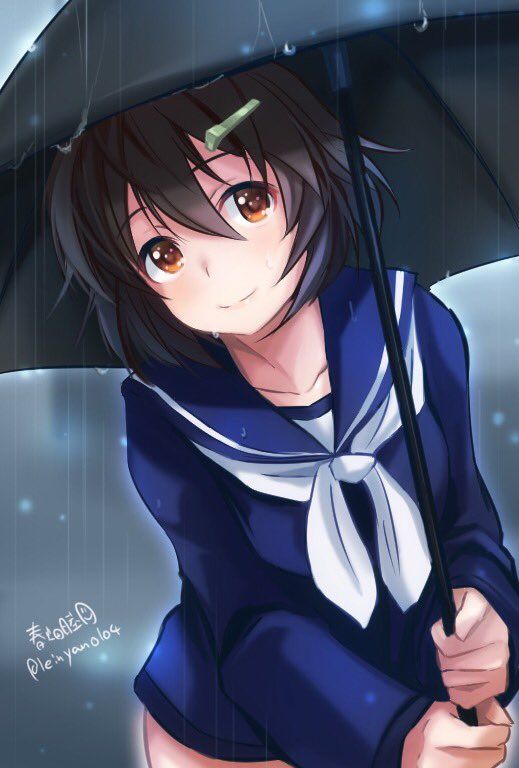 Hikari in the Rain | Scrolller