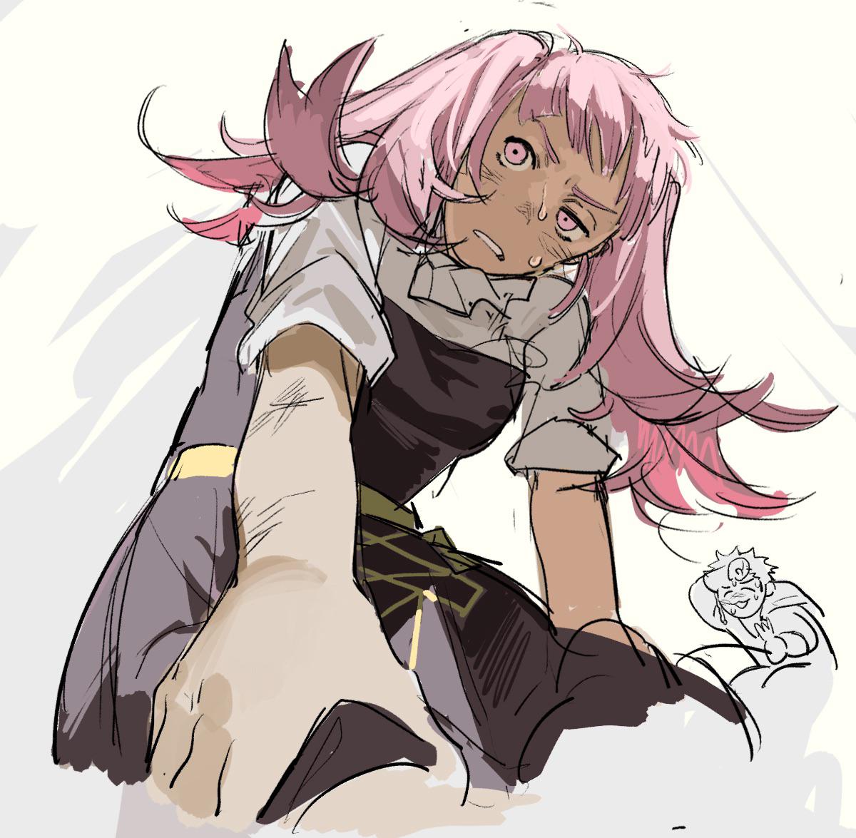 Hilda picking weeds in the summer | Scrolller