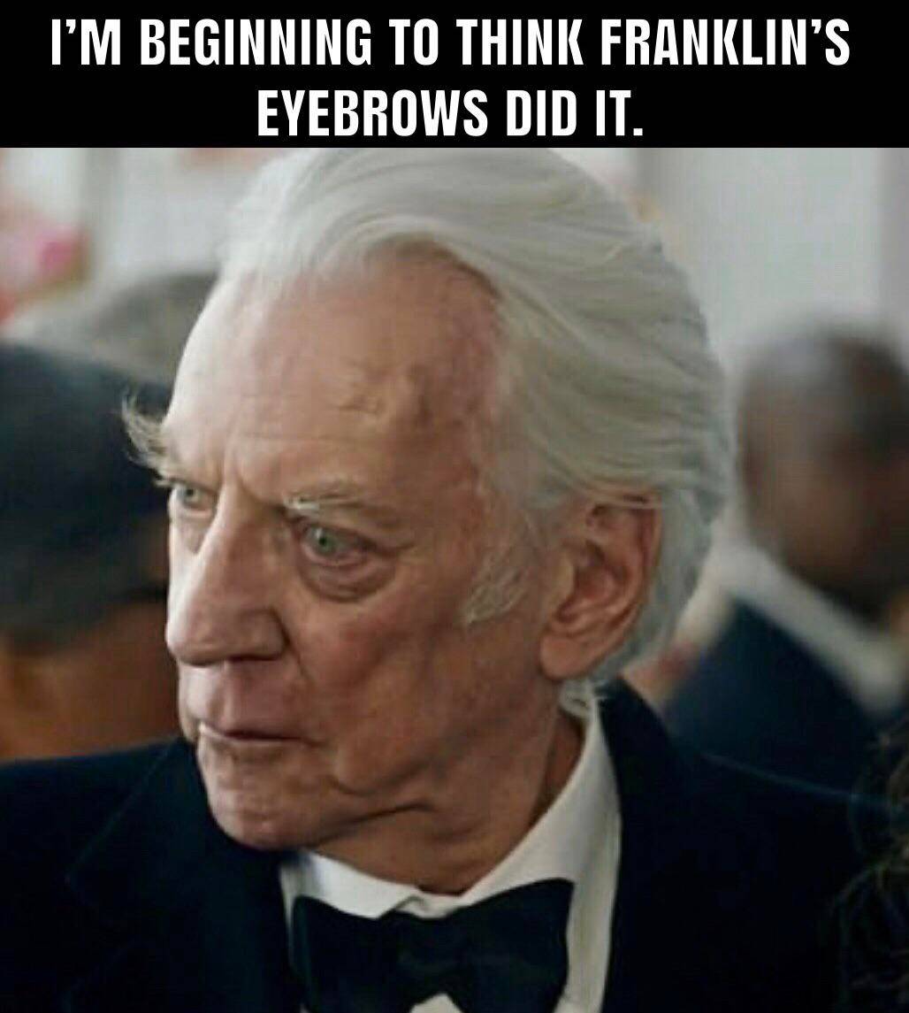 His eyebrows are a whole other character | Scrolller